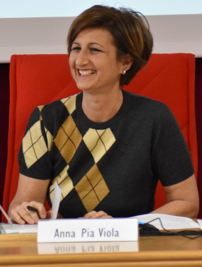 Nomina del Segretario Generale prof.ssa Anna Pia Viola – Pontificia ...